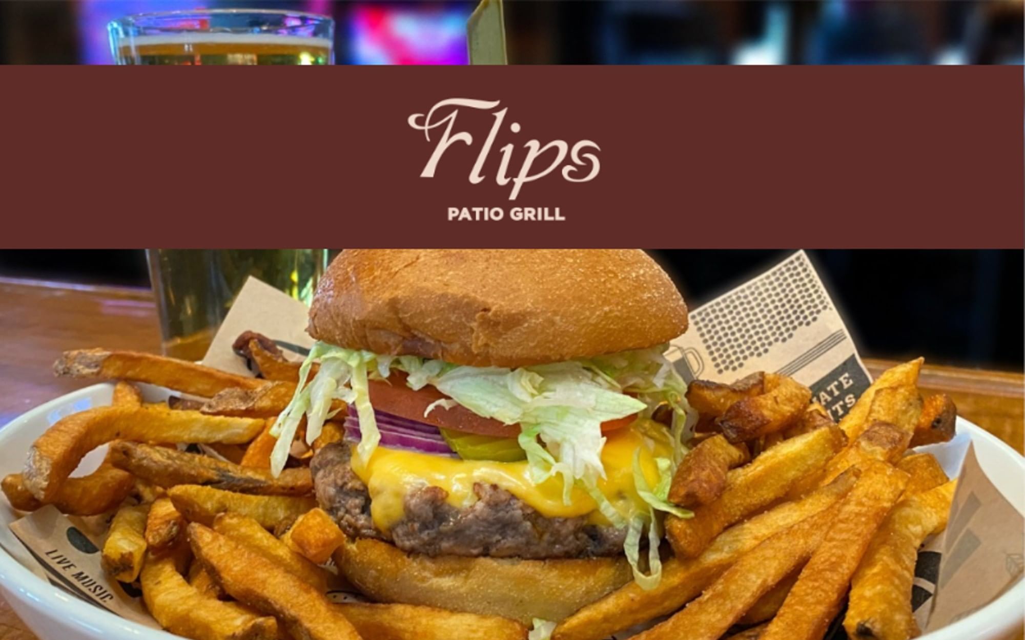 Flips Patio Grill | Best Sports bar in Texas | Sports bar near me