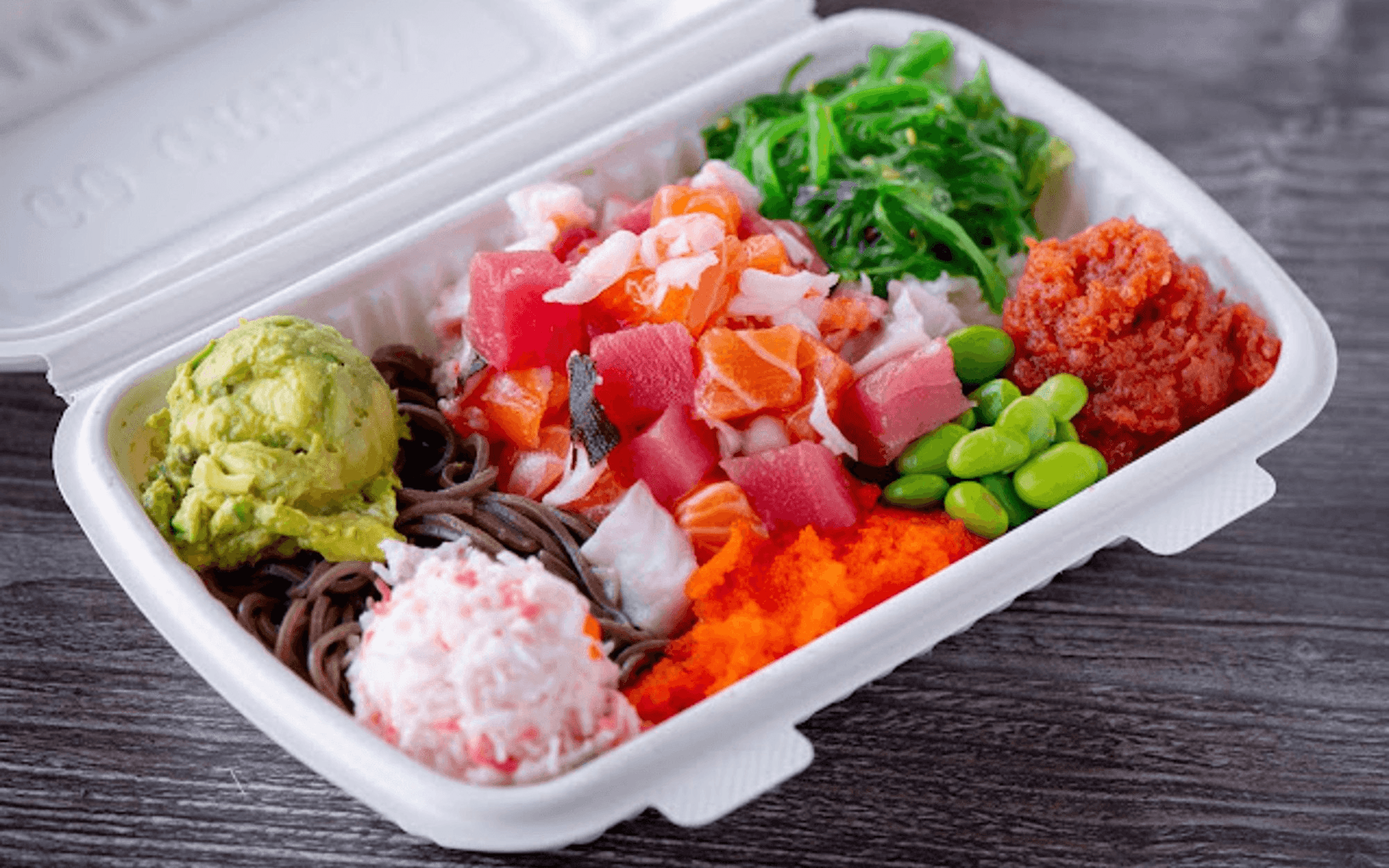 Poke bowl delivery store