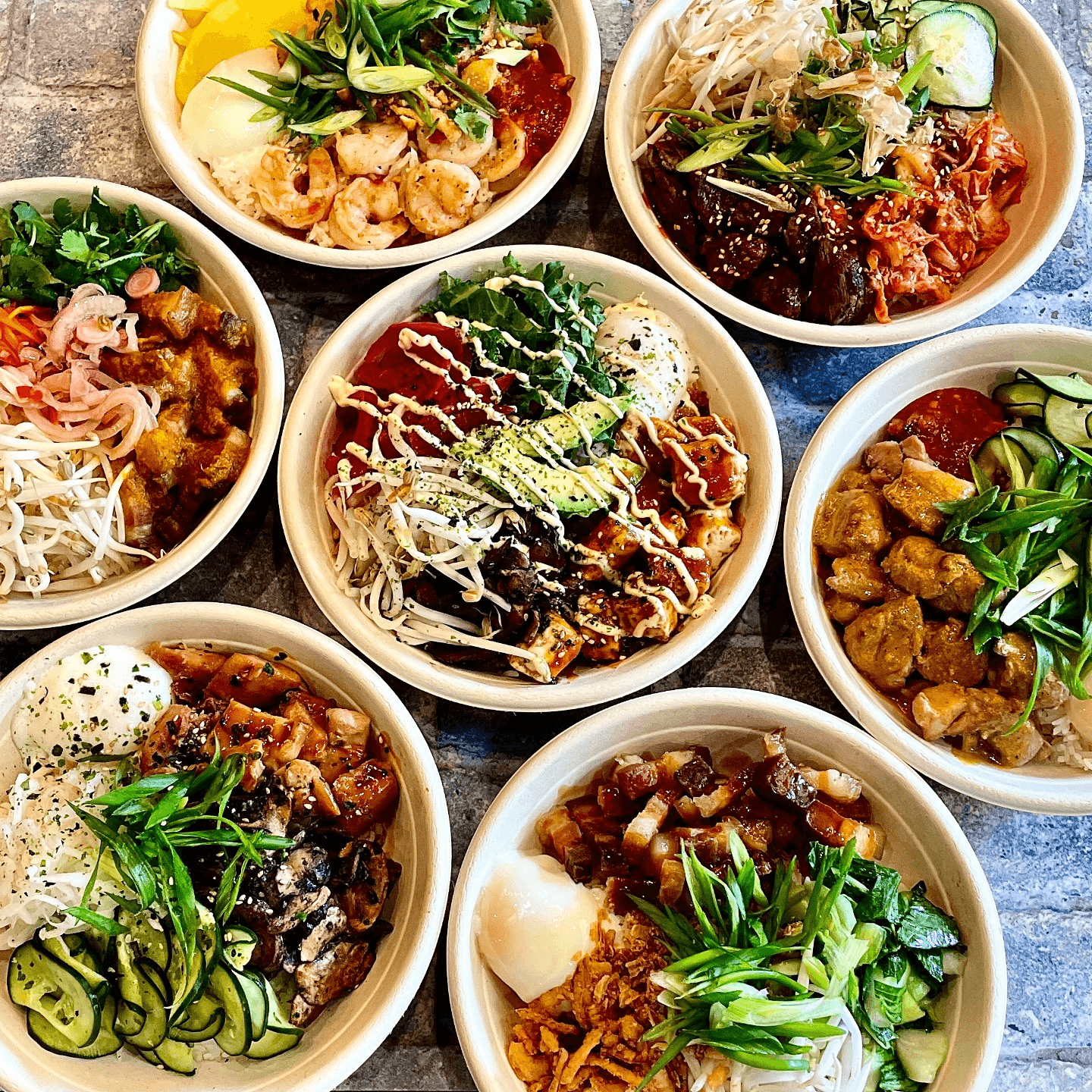 Best Asian fusion restaurant in Los Angeles, CA | Mighty Bowl | Asian ...