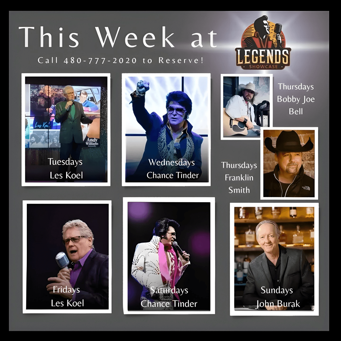 Entertainment | Legends Showcase