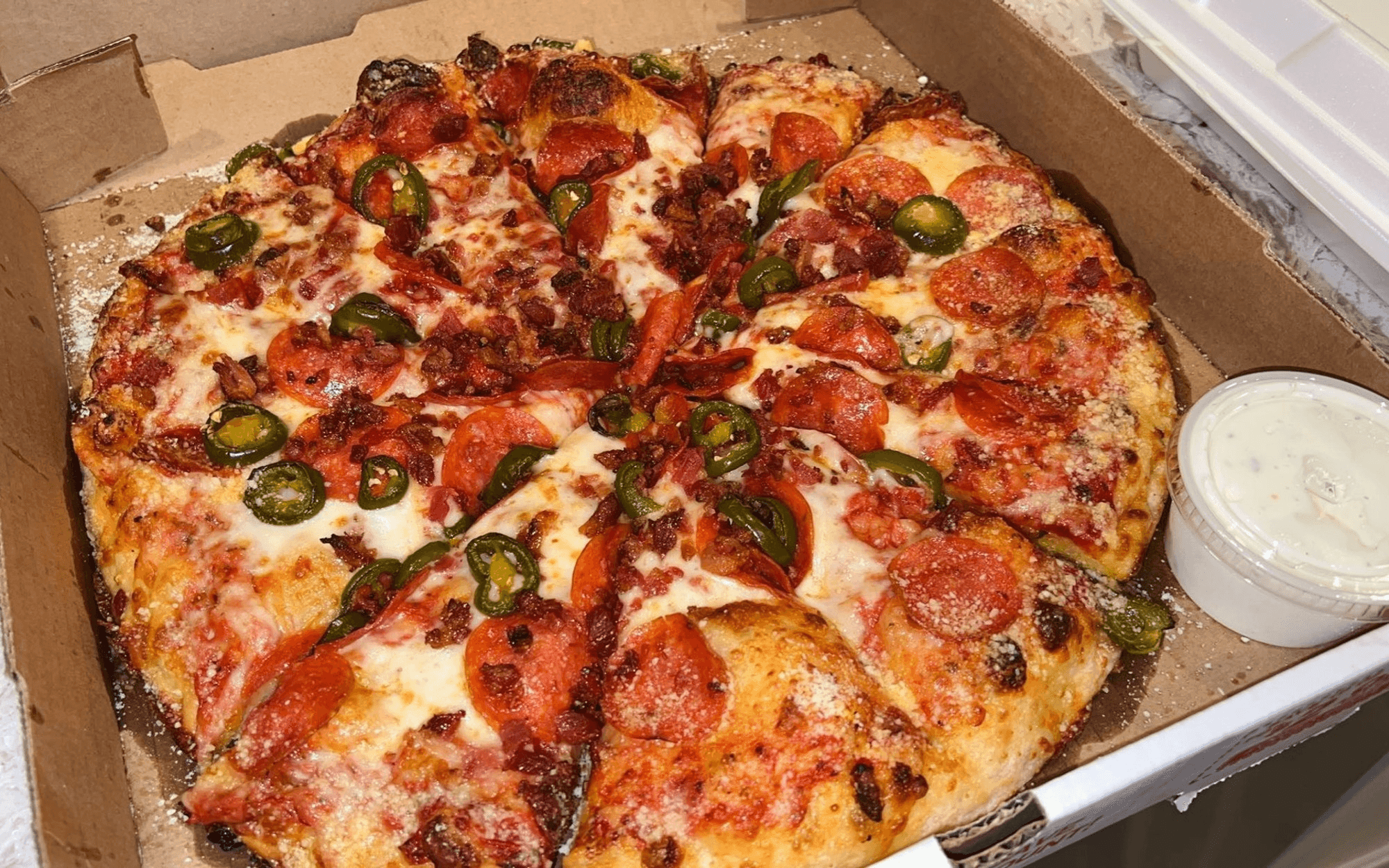 Louie's pizza store