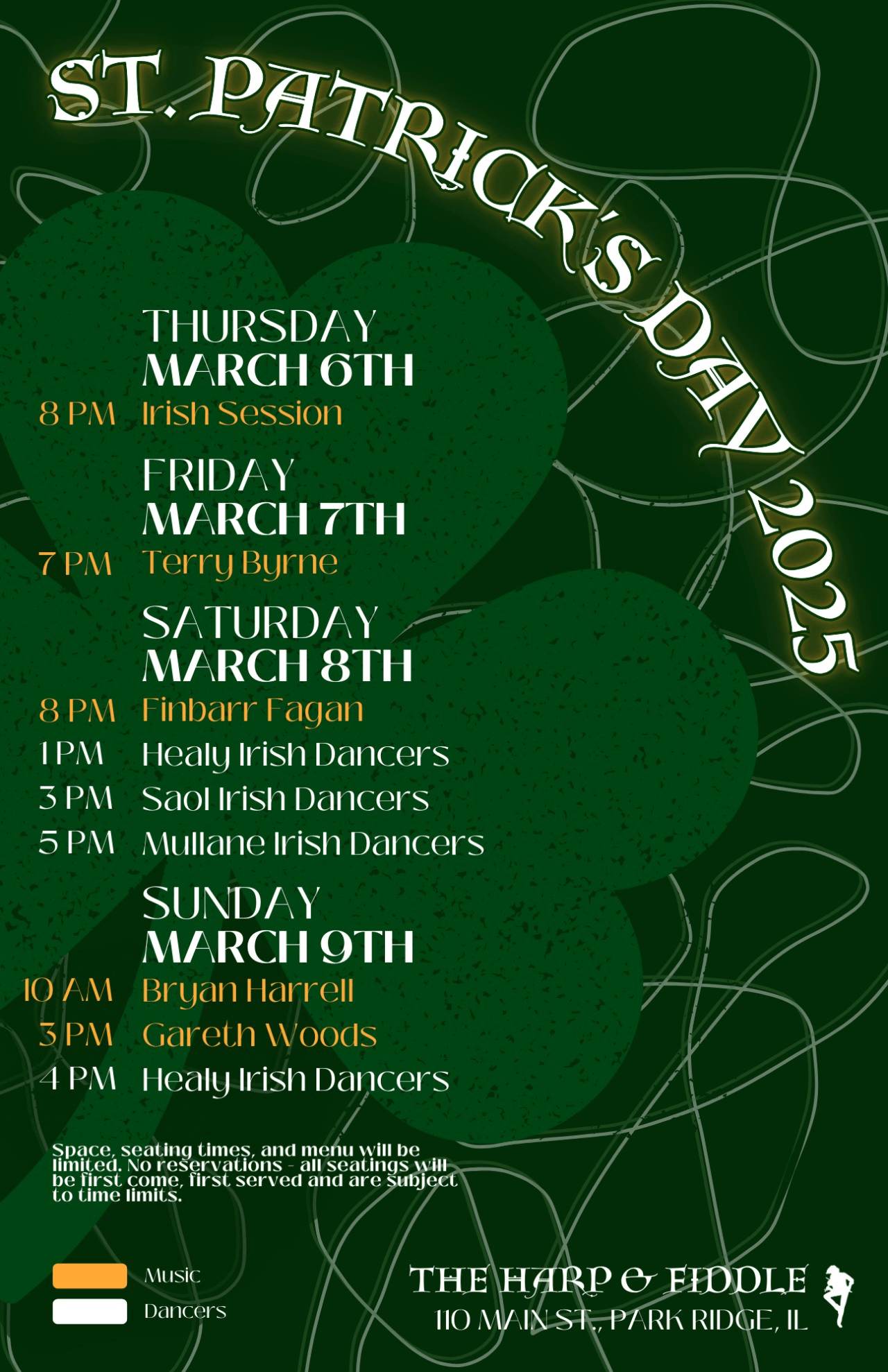 The Harp And Fiddle | Week 1 Irish Entertainment