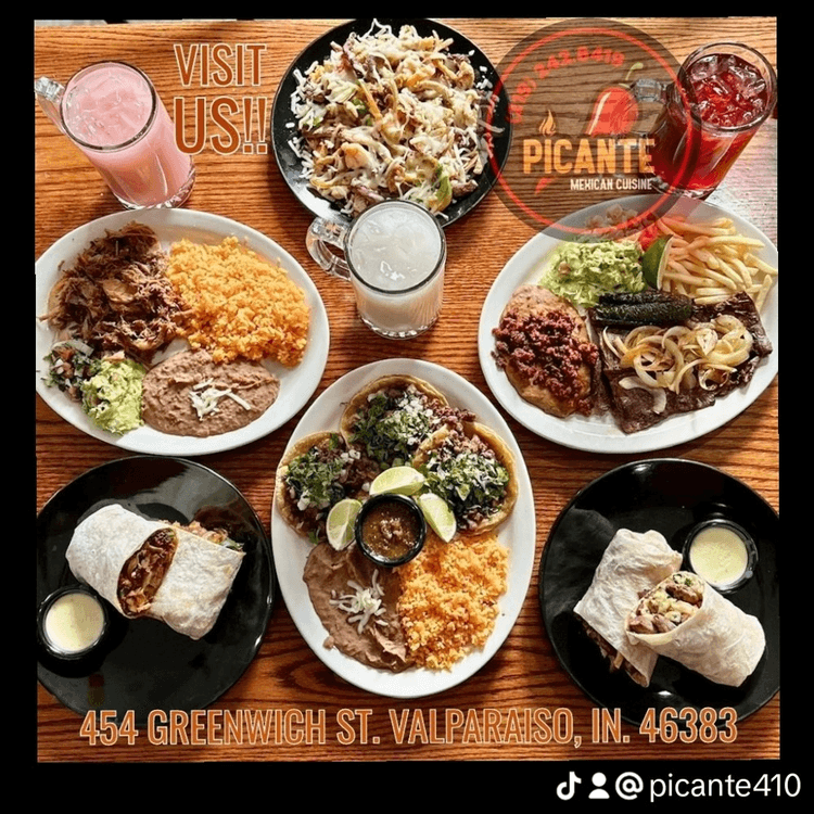 Picante Mexican Cuisine Online Menu | Best Mexican fusion in Valparaiso