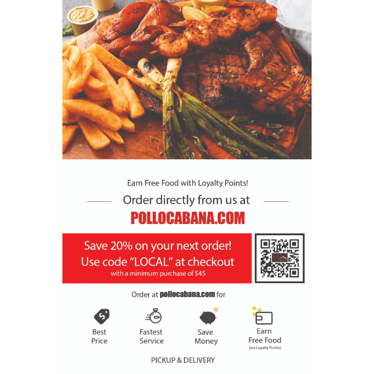 Best BBQ in Greenbelt, MD | Pollo Cabana