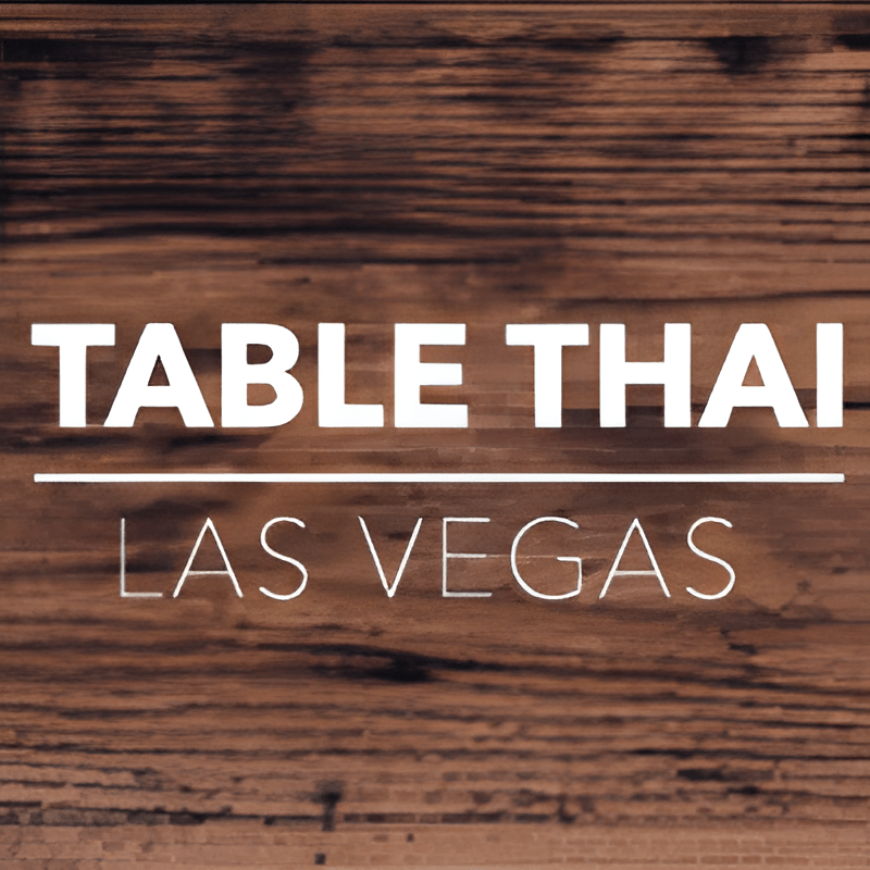 Table Thai Bar & Bistro Online Menu | Best Thai food in Las Vegas